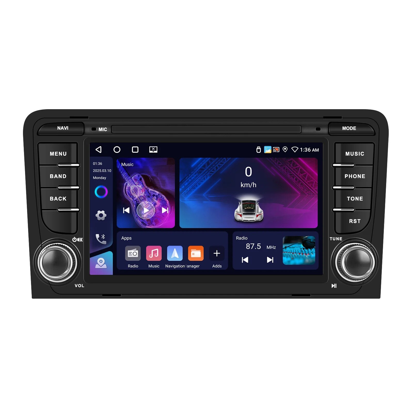 Navigatie GPS cu radio, 7 inch, touchscreen - eMAG.ro