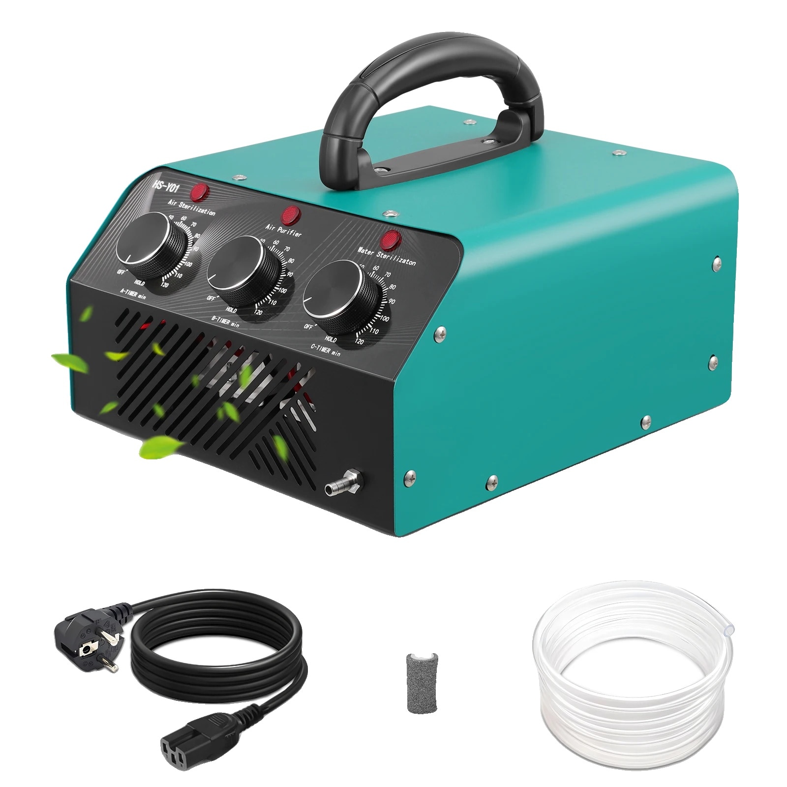 Generator de ozon, 60000 mg/h, temporizator 120 minute, 220V, pentru ...