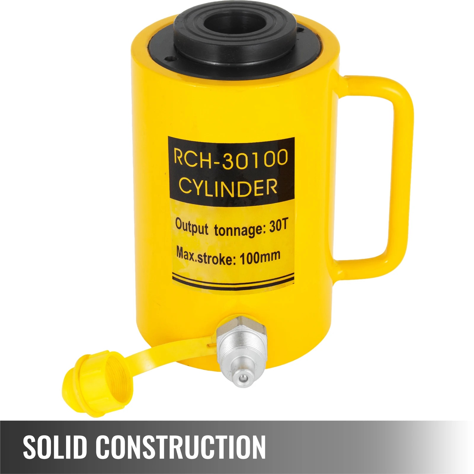 Cilindru hidraulic, 30T, 100mm, constructie din otel - eMAG.ro