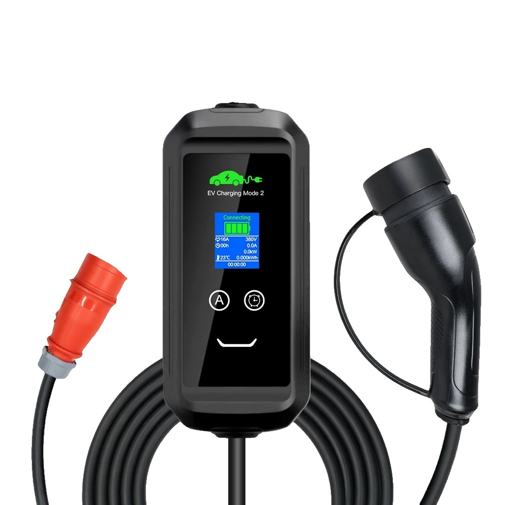 Incarcator EV, 16A 3P, 11KW, 5M, Tip 2, design durabil, conectivitate ...