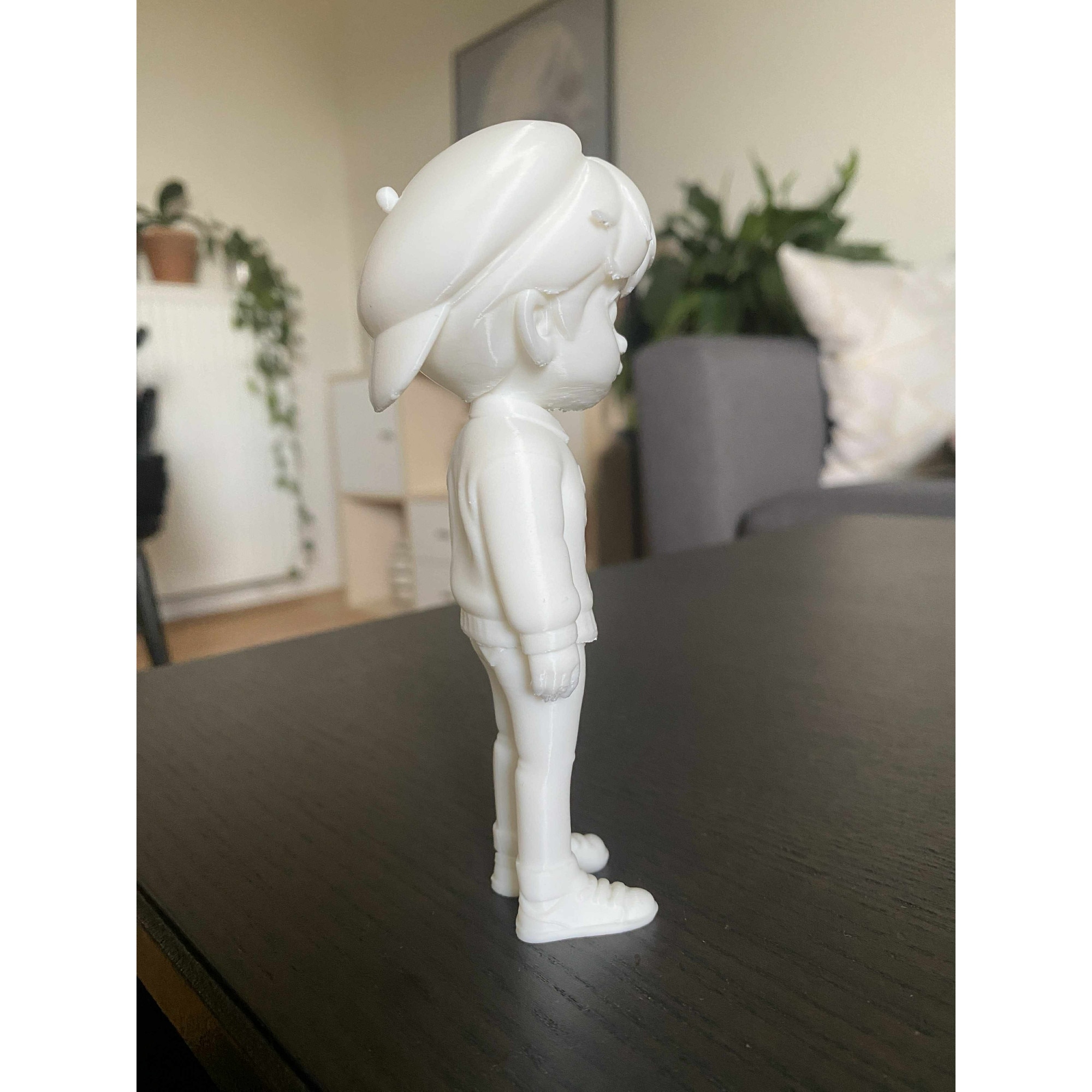 K-Pop Démonvadászok Baby Saja Chibi Stílus Figura – Alap festéshez és ...