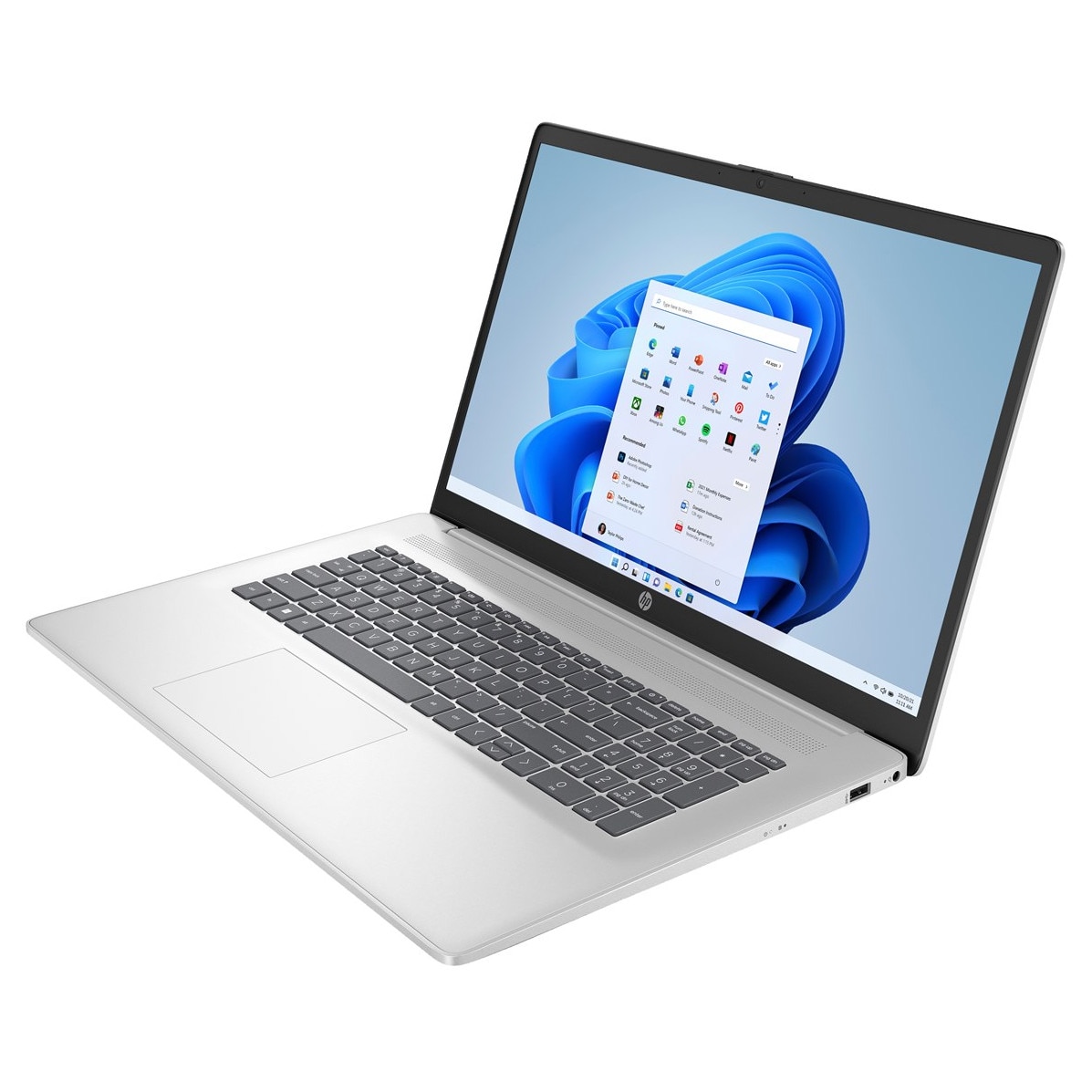 Лаптоп HP 17, 17.3" Full HD, Intel Core i5 1334U до 4.6 GHz, 16 GB RAM ...