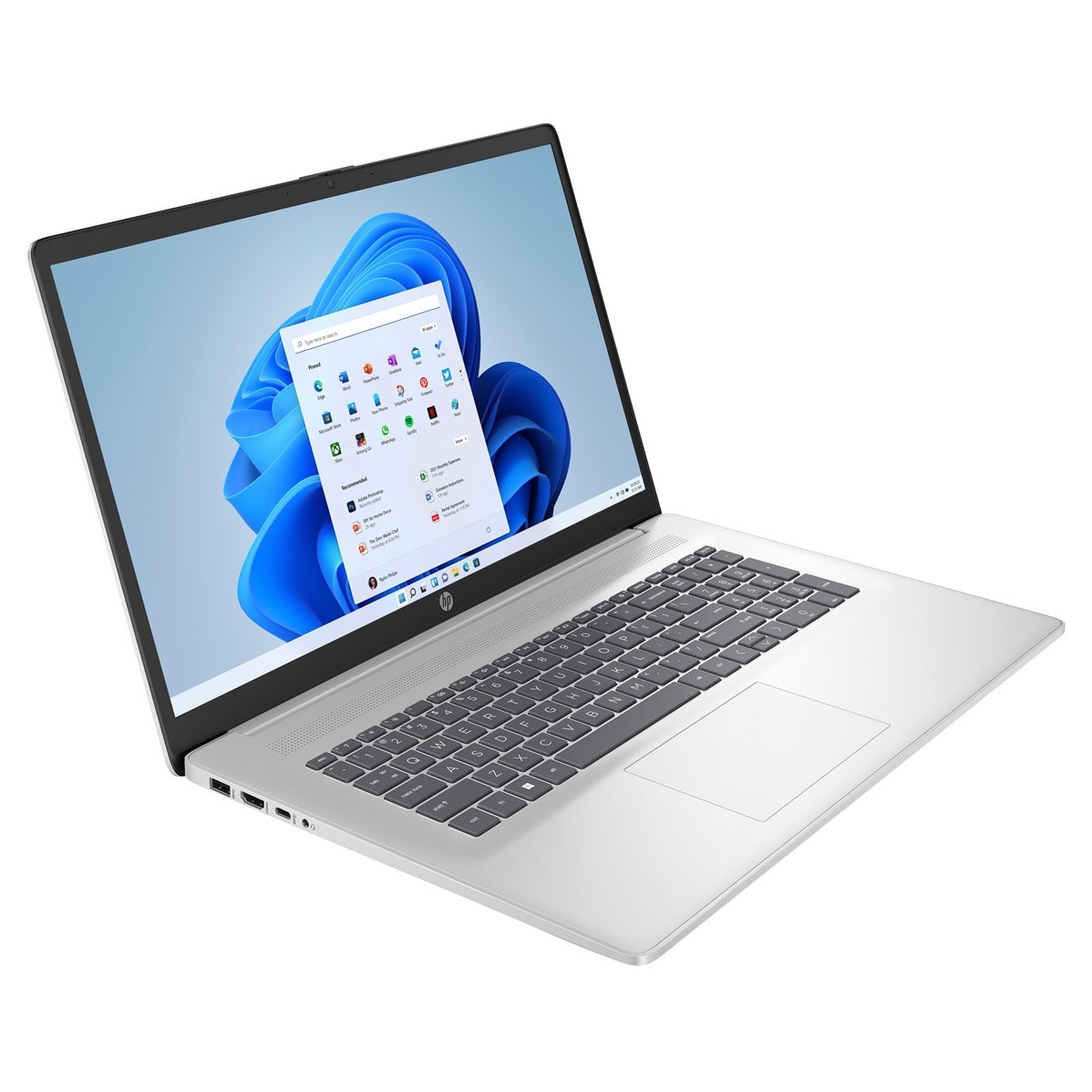 Лаптоп HP 17, 17.3" Full HD, Intel Core i5 1334U до 4.6 GHz, 16 GB RAM ...