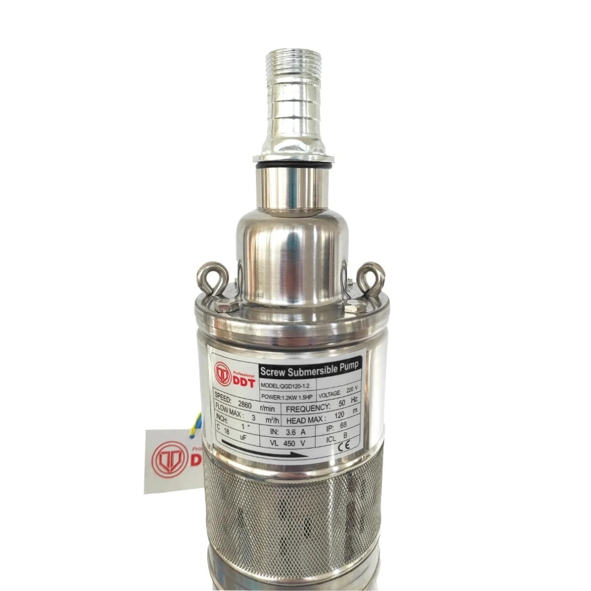 Kit complet hidrofor, DDT, QGD120, Inox complet, suruburi inox, sita ...