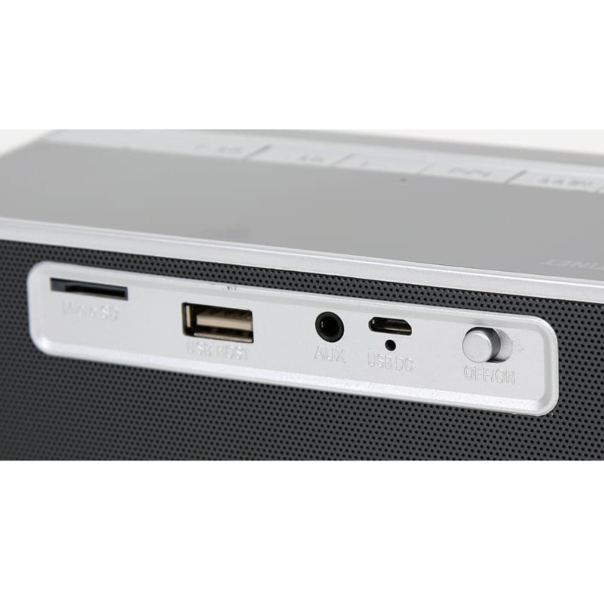 Boxa Multimedia Bluetooth cu Ceas, FM Radio 10W, USB/TF, Microfon ...