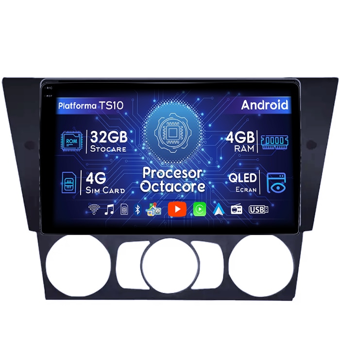 Navigatie dedicata BMW E87 2007-2013, 4GB RAM 32GB ROM, Octacore ...