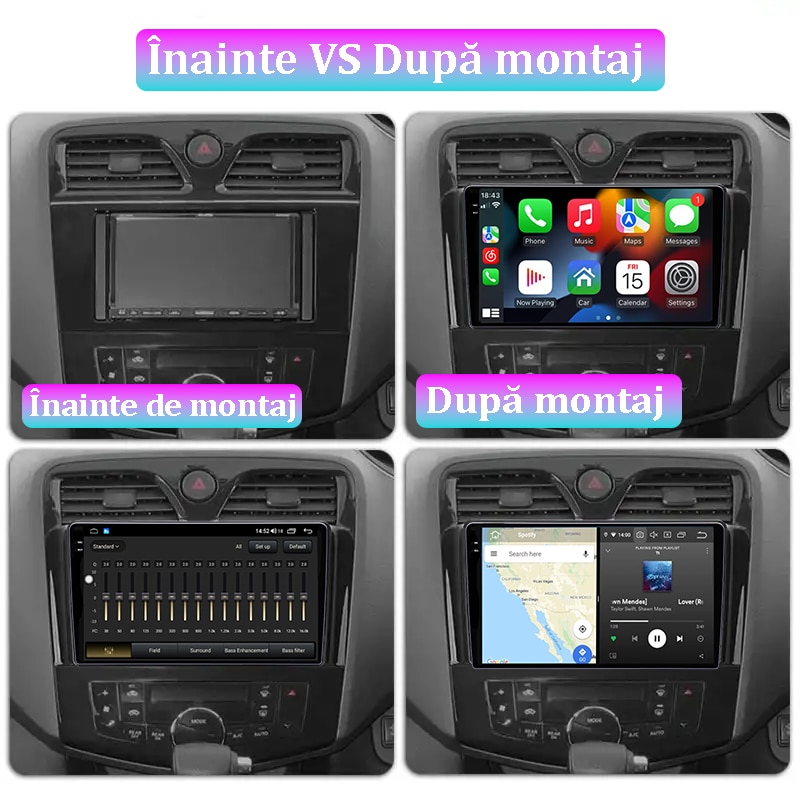 Navigatie dedicata Nissan Serena 4 2010-2016, 4GB RAM 32GB ROM ...