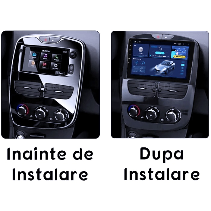Navigatie dedicata Renault Clio 4 2015, 4GB RAM 64GB ROM, Octacore ...
