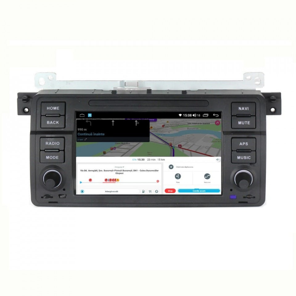 Navigatie dedicata BMW E46/ROVER 75, 4GB RAM 64GB ROM, Quadcore ...