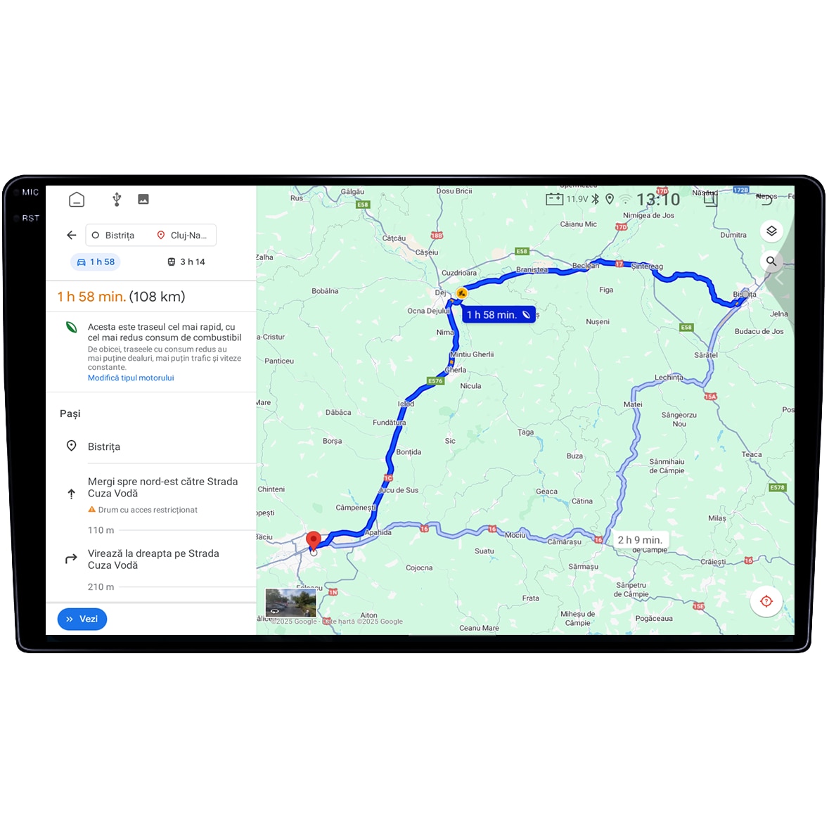 Универсална GPS навигация, 8GB RAM 128GB ROM, Octacore, платформа TS18 ...