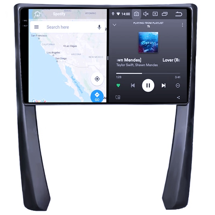 Navigatie dedicata Porsche 911, 4GB RAM 32GB ROM, Octacore, Android 14 ...