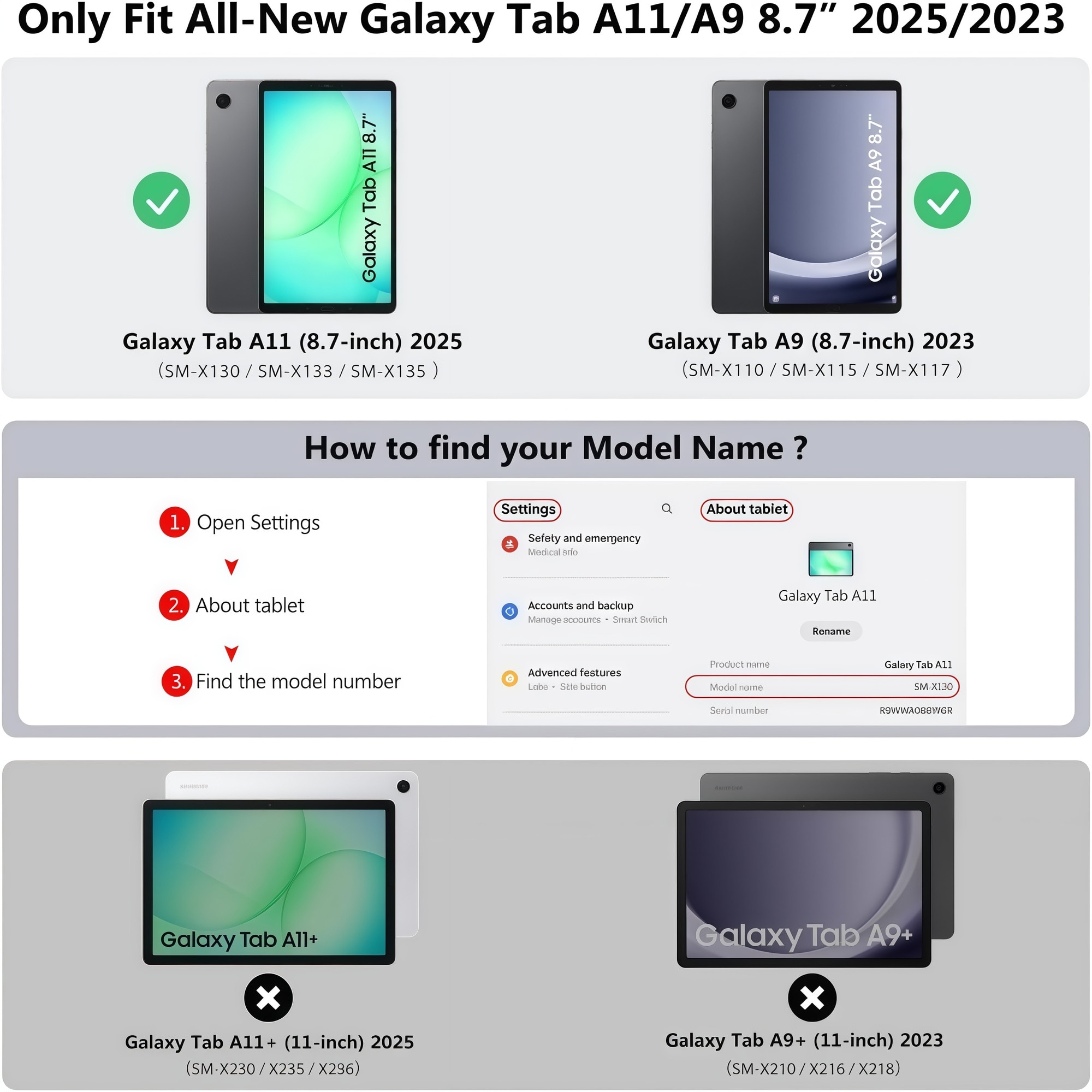 Husă pentru tabletă, Moale, Roșu Fuczia, 8.7 inch, cu maner și stand ...