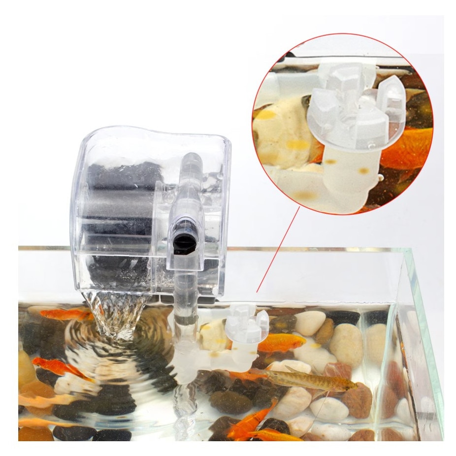 Filtru cascada acvariu SOBO 3-in-1, debit reglabil 250 l/h, 3W, extern ...