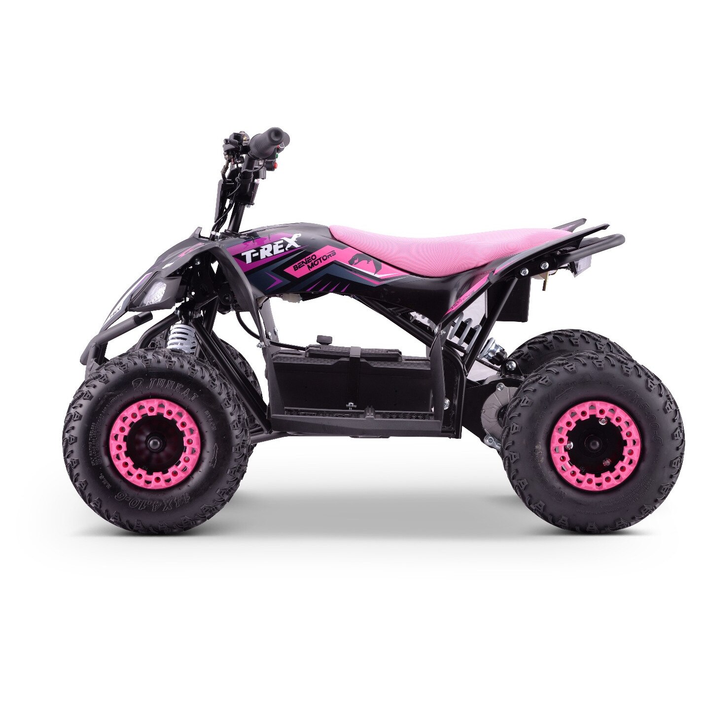 Quad electric TEA Sports pentru copii Motors T-REX roz - 1300W - eMAG.ro