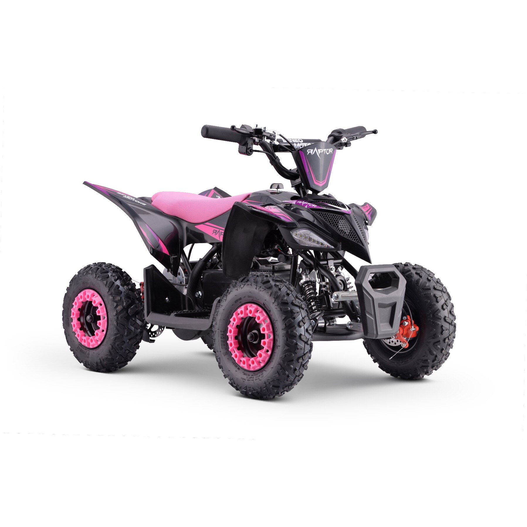 Quad electric TEA Sports pentru copii Motors Raptor roz - 800W - eMAG.ro