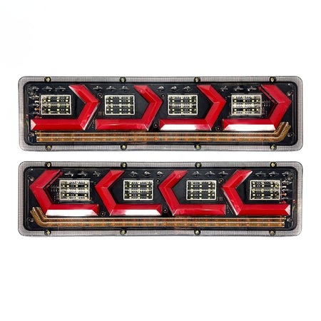 Set Lampi Stopuri Spate, Triple Led 46cm, 5 Functii, Semnalizare ...