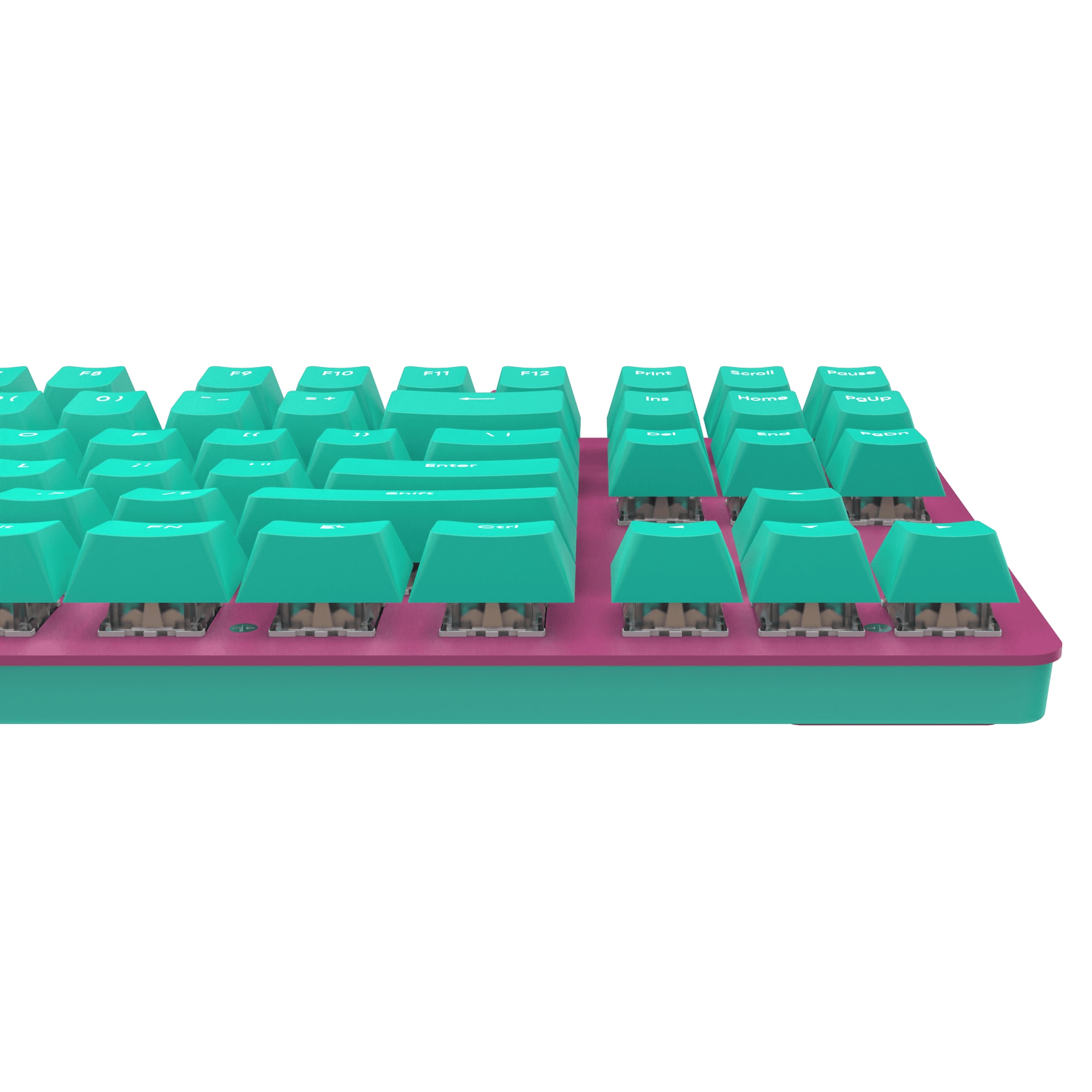 Tastatura Mecanica Gaming Nubi NK87 Ice, ANSI US - eMAG.ro