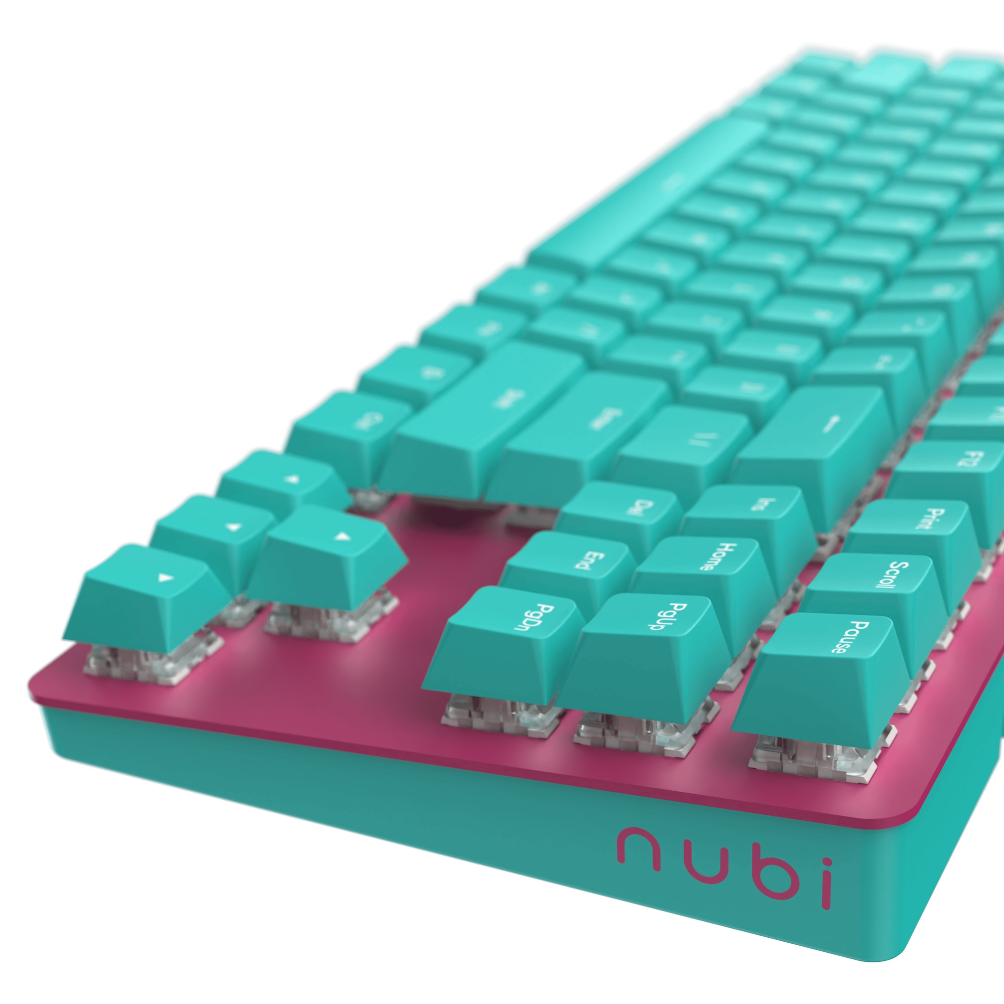 Tastatura Mecanica Gaming Nubi NK87 Ice, ANSI US - eMAG.ro
