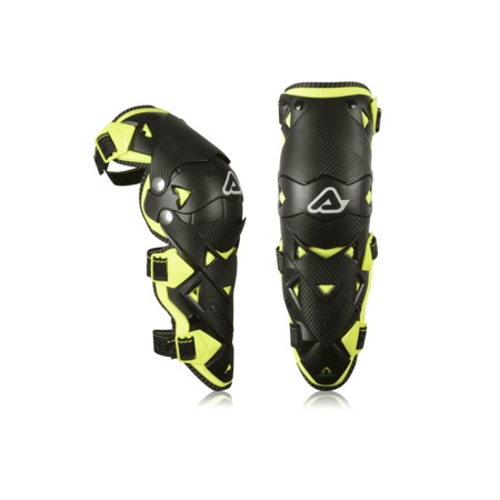Protectii genunchi Acerbis Impact Evo 3.0 negru/galben fluo - eMAG.ro