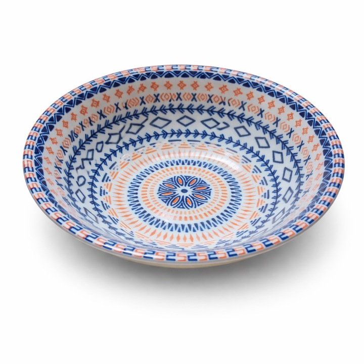 Bol ceramic, 17 cm, model mediteranean - eMAG.ro