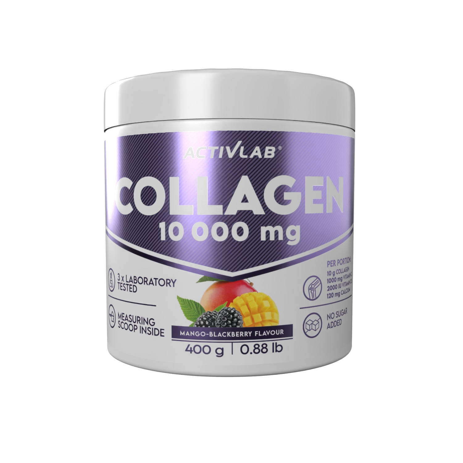 Activlab Collagen 10 000 mg хидролизиран колаген тип II на прах, 400 g ...