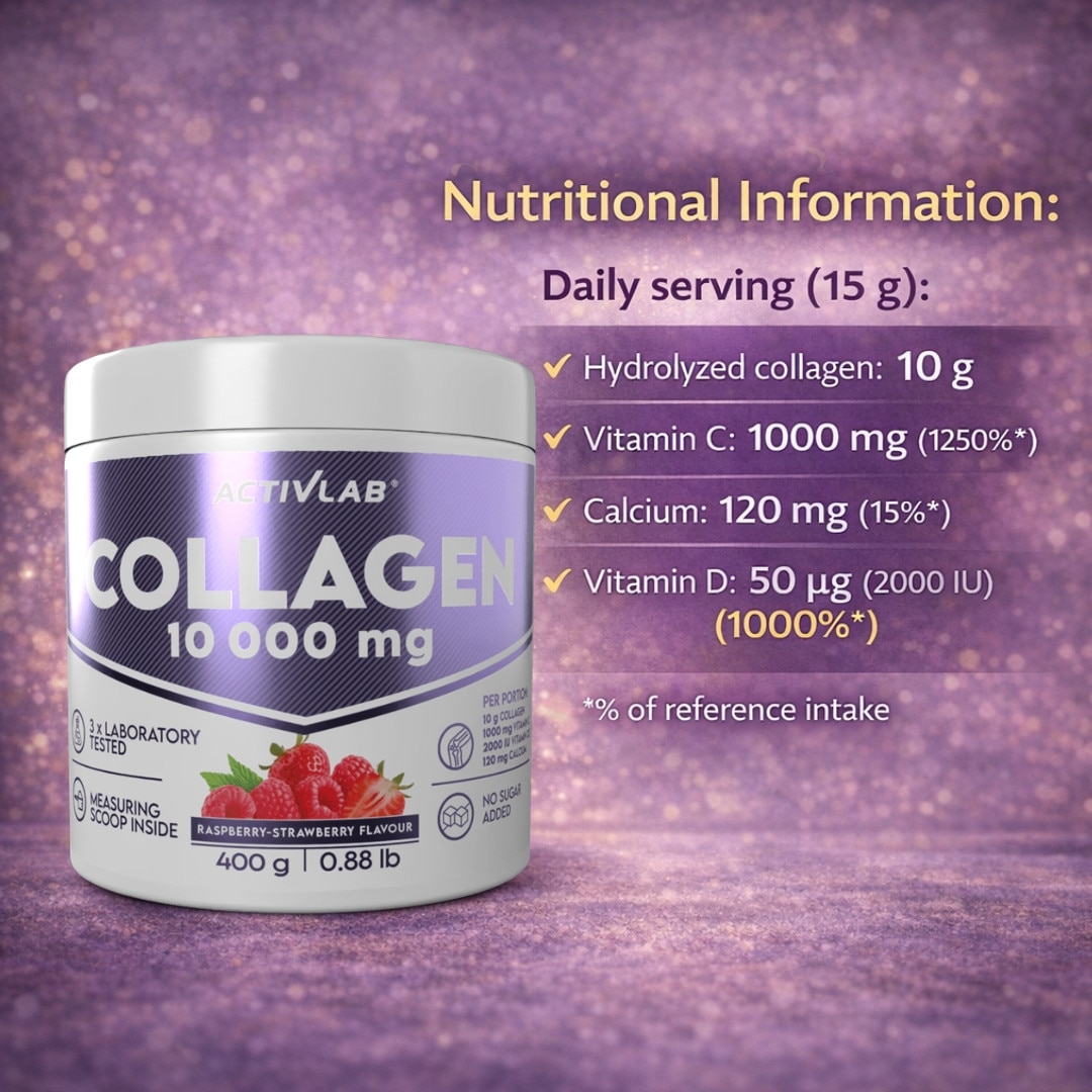 Activlab Collagen 10 000 mg – II-es típusú hidrolizált kollagén C ...