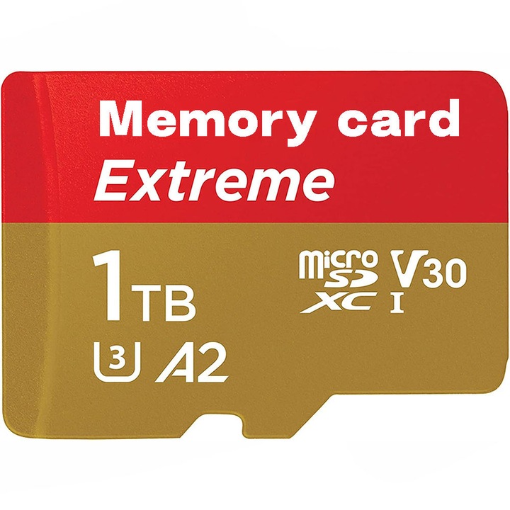 Card micro SDXC 1TB, Clasa 10, U3, 100MB/s, cu adaptor - eMAG.ro
