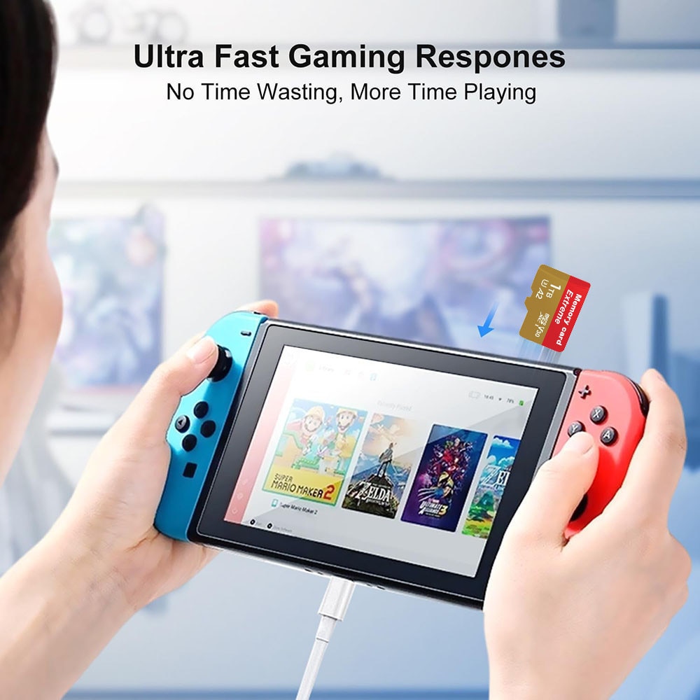 Card micro SDXC 1TB, Clasa 10, U3, 100MB/s, cu adaptor - eMAG.ro