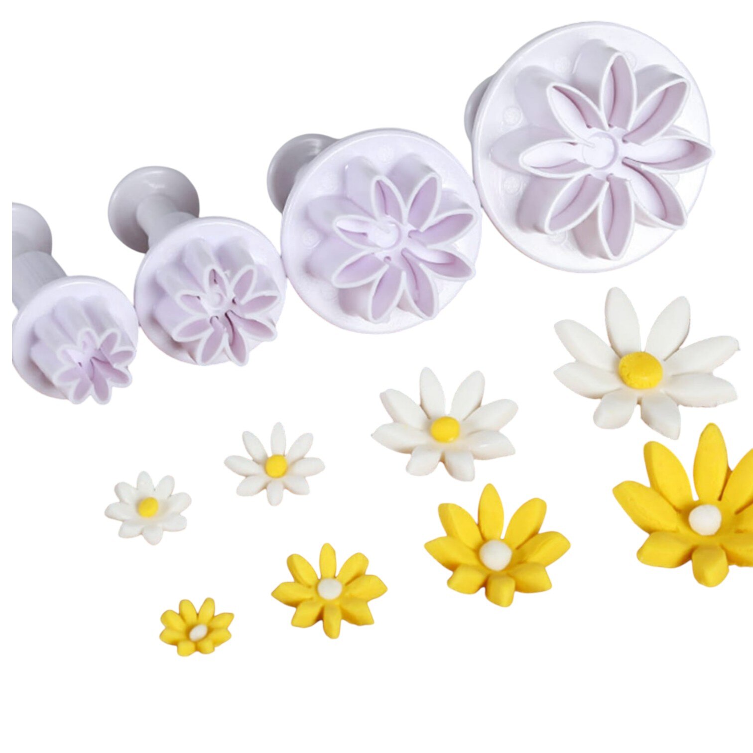 Set forme prajituri, 4 buc, marimi diferite, pistonas pentru flori ...