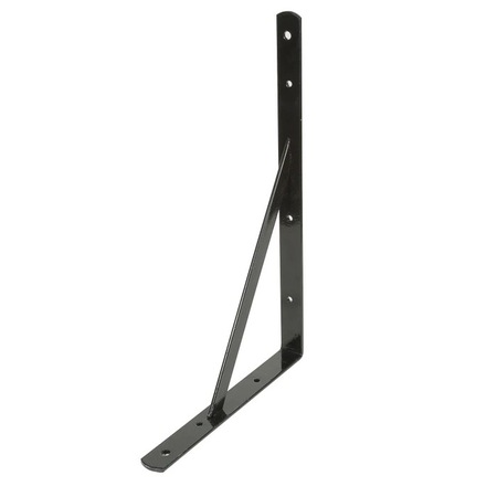 Consola punte, din otel, negru, 400 x 250 x 30 mm - eMAG.ro