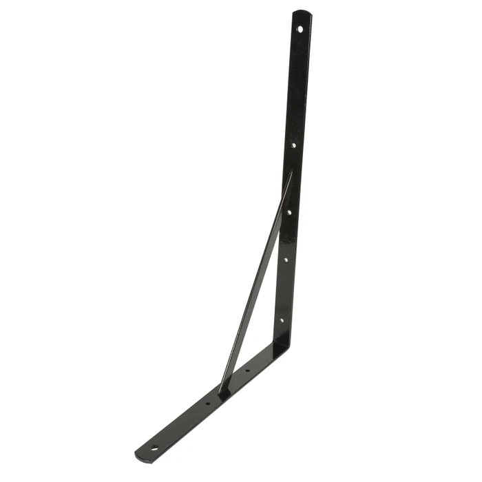 Consola punte, din otel, negru, 330 x 500 x 30 mm - eMAG.ro