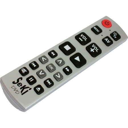 Telecomanda Universala Seki DVD Silver Butoane Mari, Functie Invatare ...