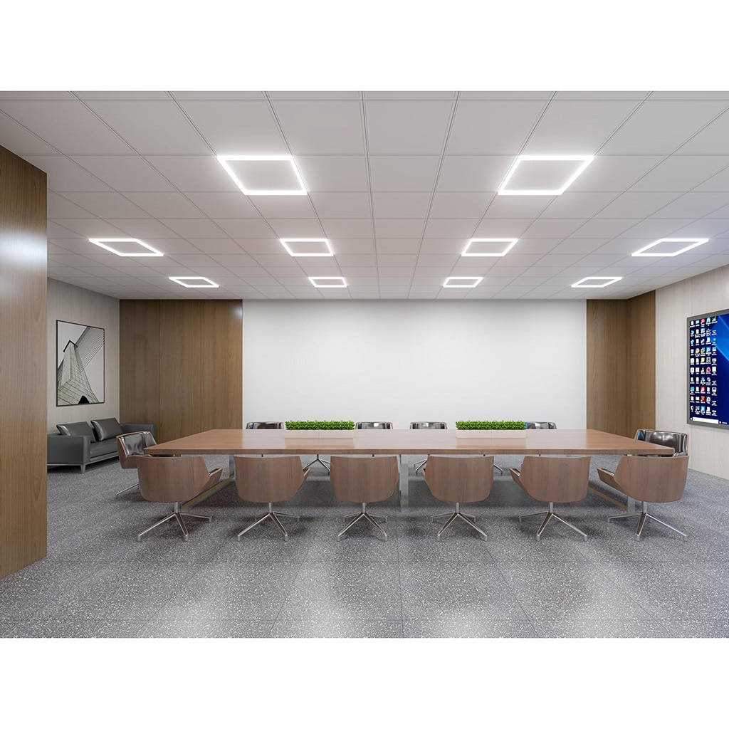 Panou LED 60x60 cm, LEDIGANT, 40W Tip Rama, lumina rece 6500k, Ideal ...