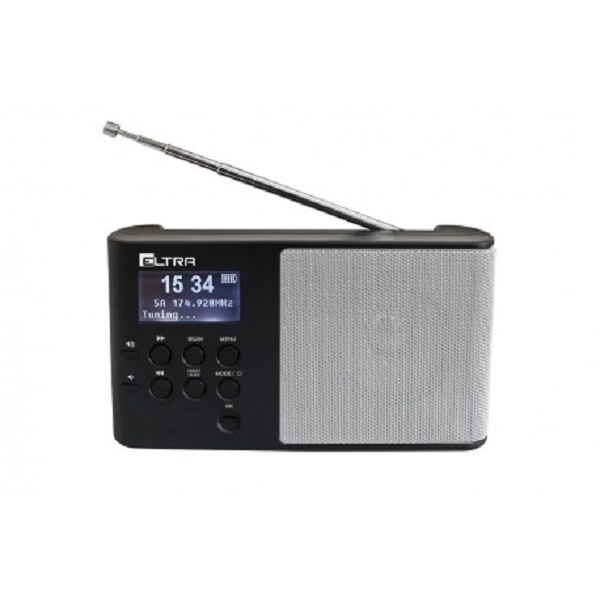 Radio cu ceas Eltra ULA DAB+, argintiu - eMAG.ro