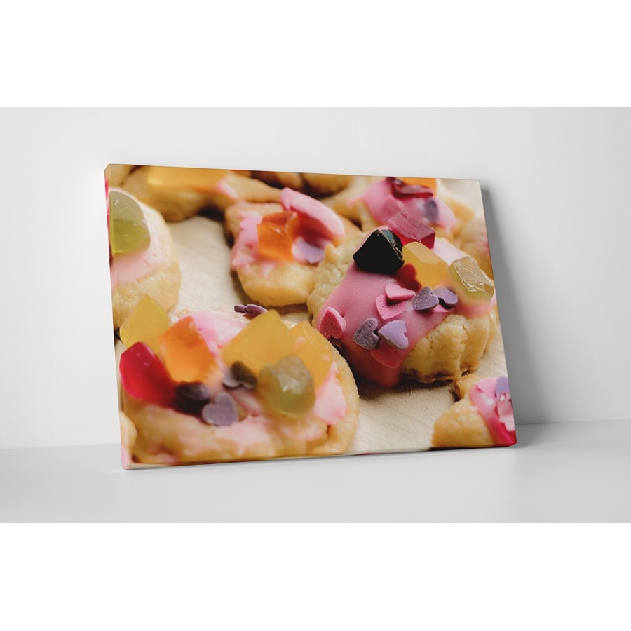 Prajituri speciale - Tablou Canvas - 20x25 cm - eMAG.ro