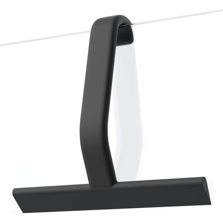 Stergator de geam, 25 cm, silicon, cu carlig integrat, pentru utilizare ...