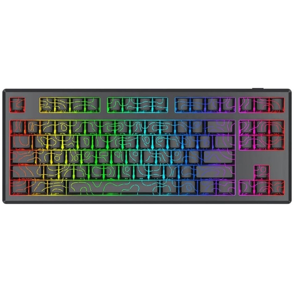 Tastatura gaming mecanica Bluetooth/cu fir Redragon Uranus 87 Pro ...