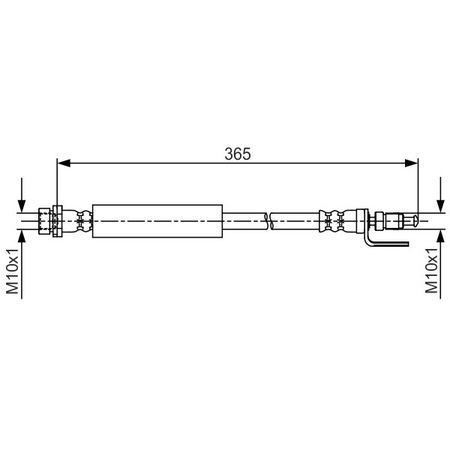 Furtun Frana 1987481703 Ford Tourneo Custom V362/Transit Custom V362 ...