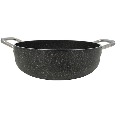 Cratita Studio Casa Pepita Granit, cu 2 manere, aluminiu mineralite, 30 ...
