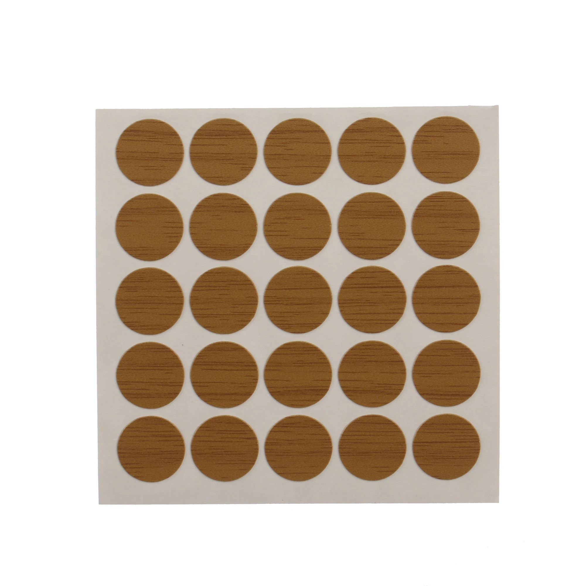 Capac autoadeziv, pentru mascare suruburi mobila, 12 mm, stejar, set ...