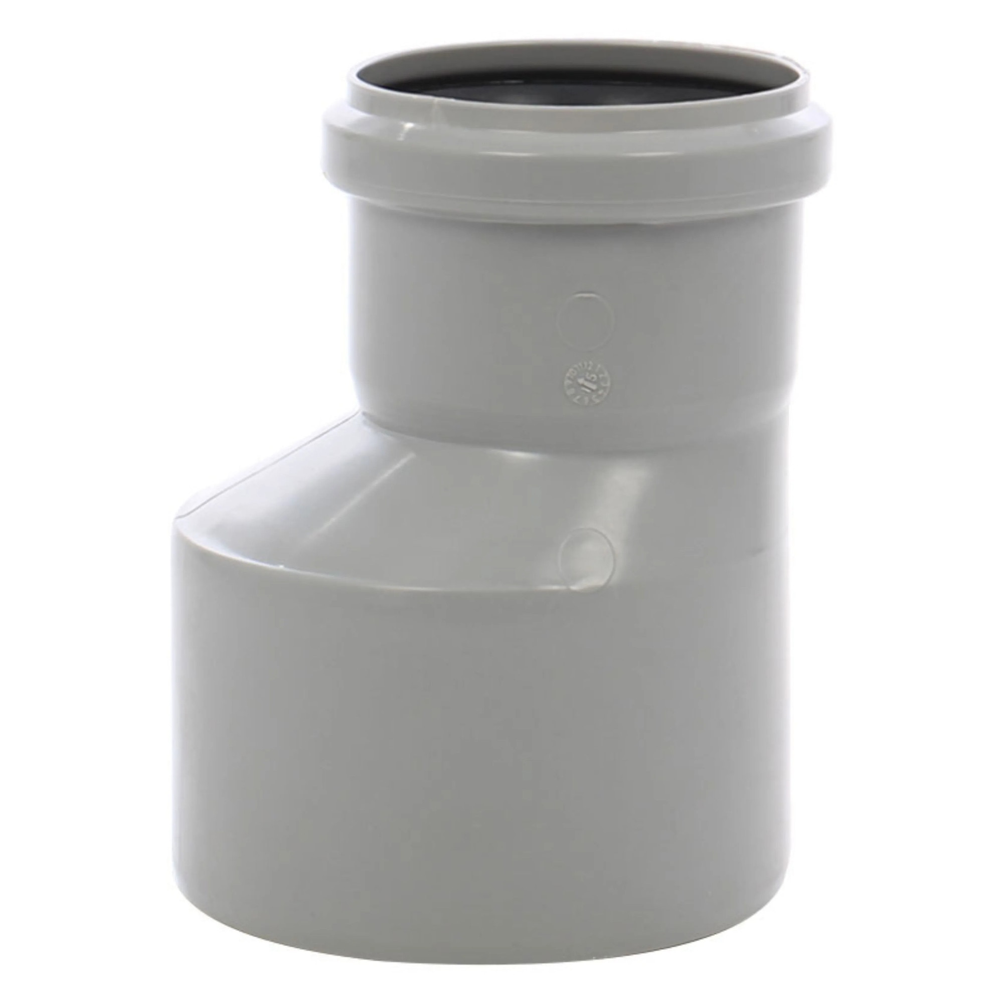 Reductie excentrica polipropilena, pentru scurgere, gri, D 110 mm - D ...