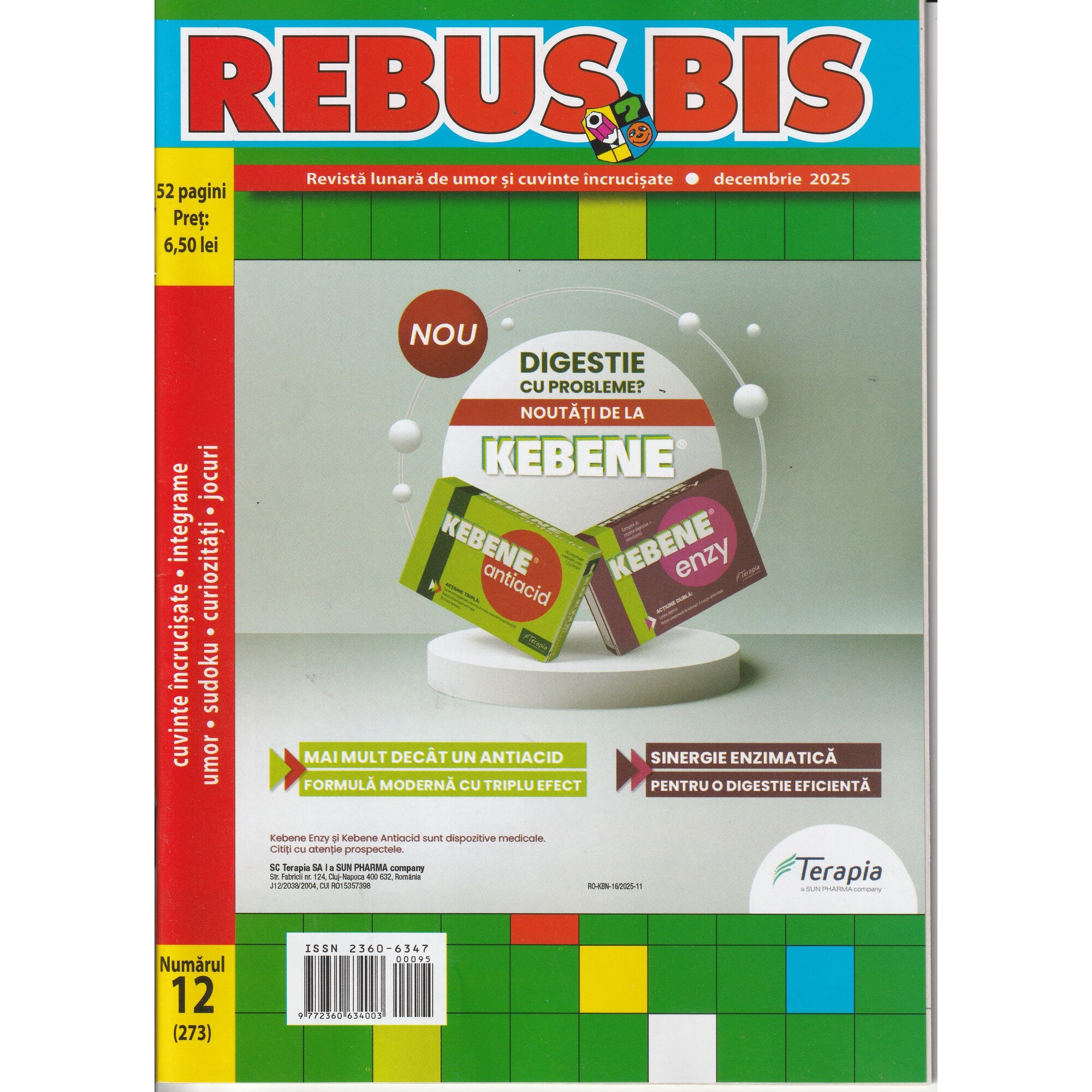 Rebus bis 12/273 - revista de cuvinte incrucisate - Publicatiile ...