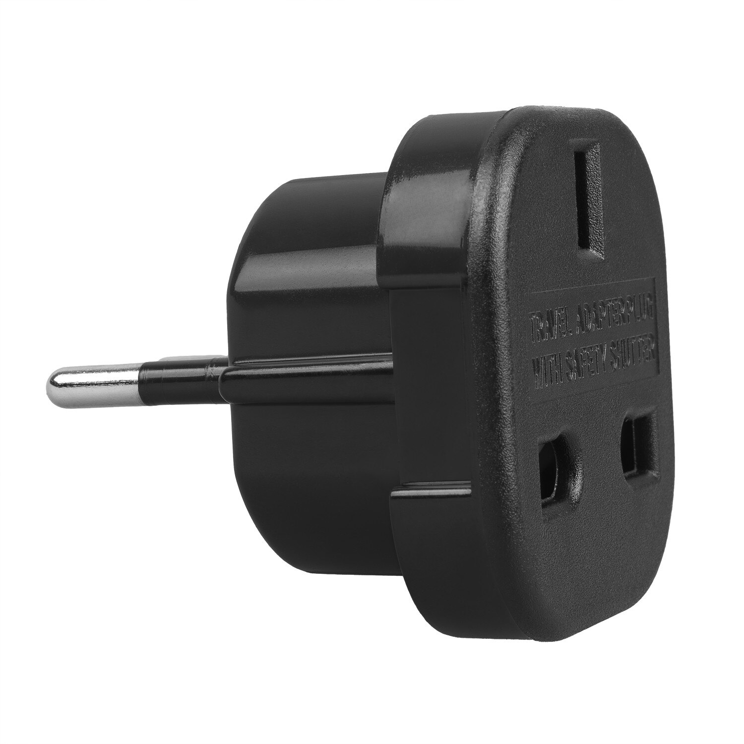 UK dugalj-EU dugalj adapter, Maclean, fekete, MCE72, 2 darab - eMAG.hu