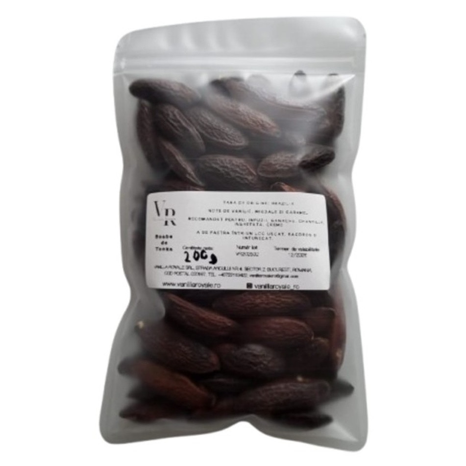 Boabe Tonka, negre, aroma intensiva, naturale - eMAG.ro