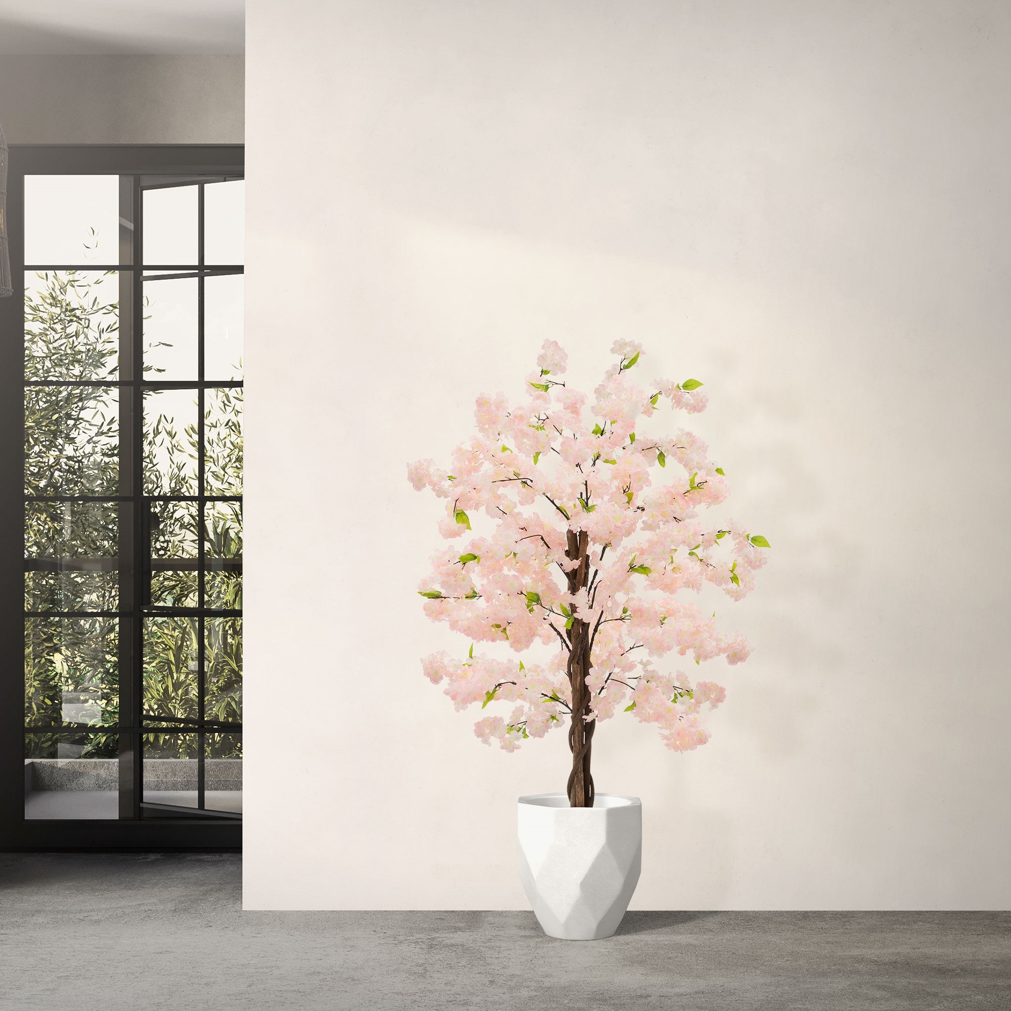 Cires artificial ML-Design 150 cm cu vas inclus, interior/exterior cu ...