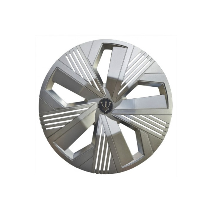 Set 4 capace roti 15", model EVO++, universale, argintiu - eMAG.ro