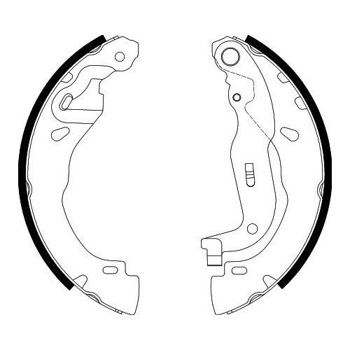 Set Saboti Frana 91088500 Dacia Logan 3/Sandero 3 Renault Clio 5 ...