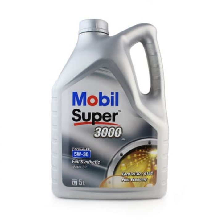 Ulei de motor Mobil Super 3000 X1 Formula FE 5W30, sintetic, 5L - eMAG.ro