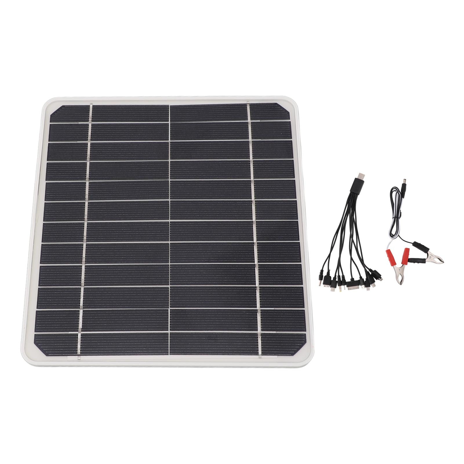 Panou solar 10W 12V pentru incarcarea bateriilor auto si telefoanelor ...