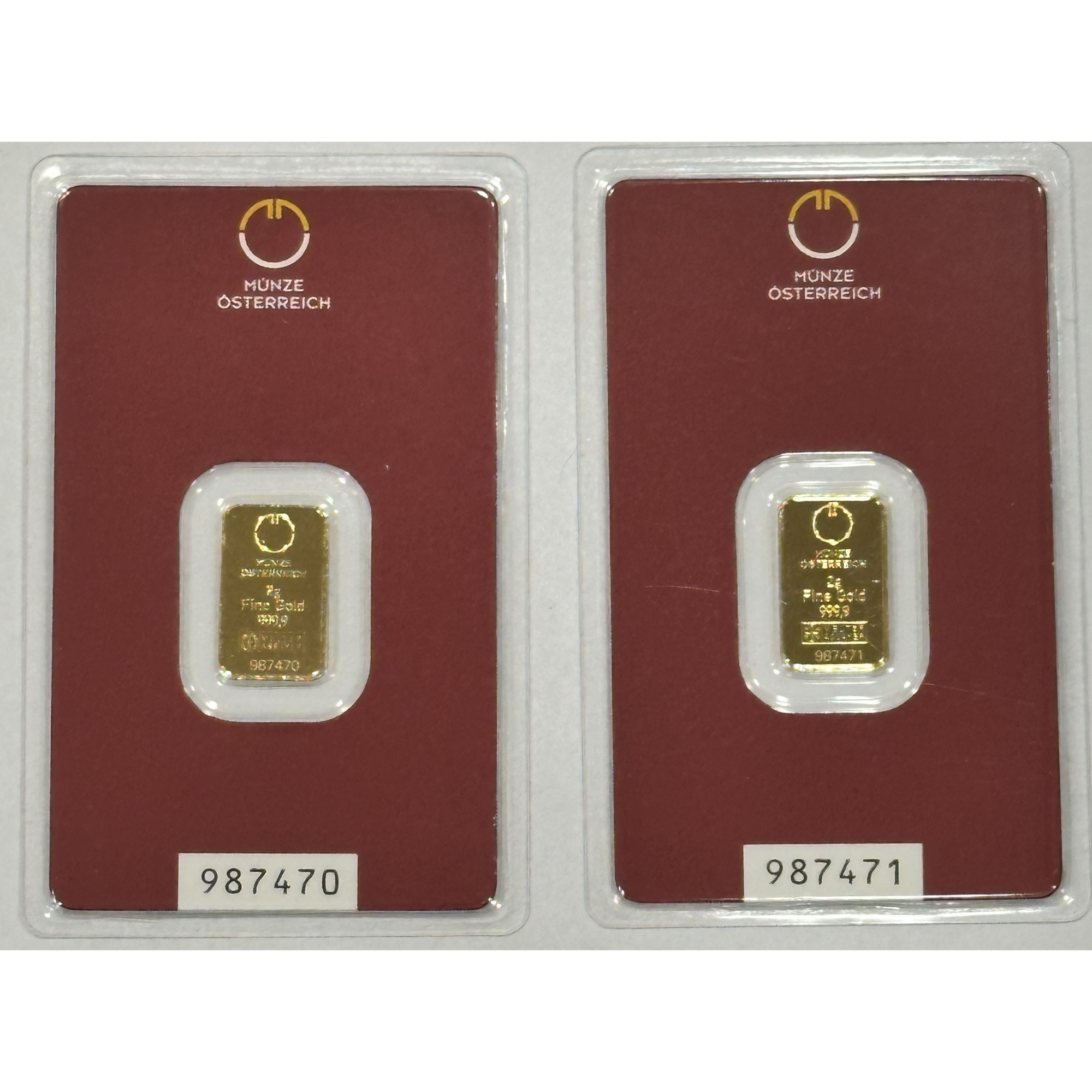 Lingou Aur 24 K, Münze Österreich, 4 grame, puritate 999, 9 ‰, Cutie ...